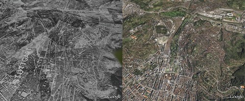 Historic WWII Imagery in Google Earth